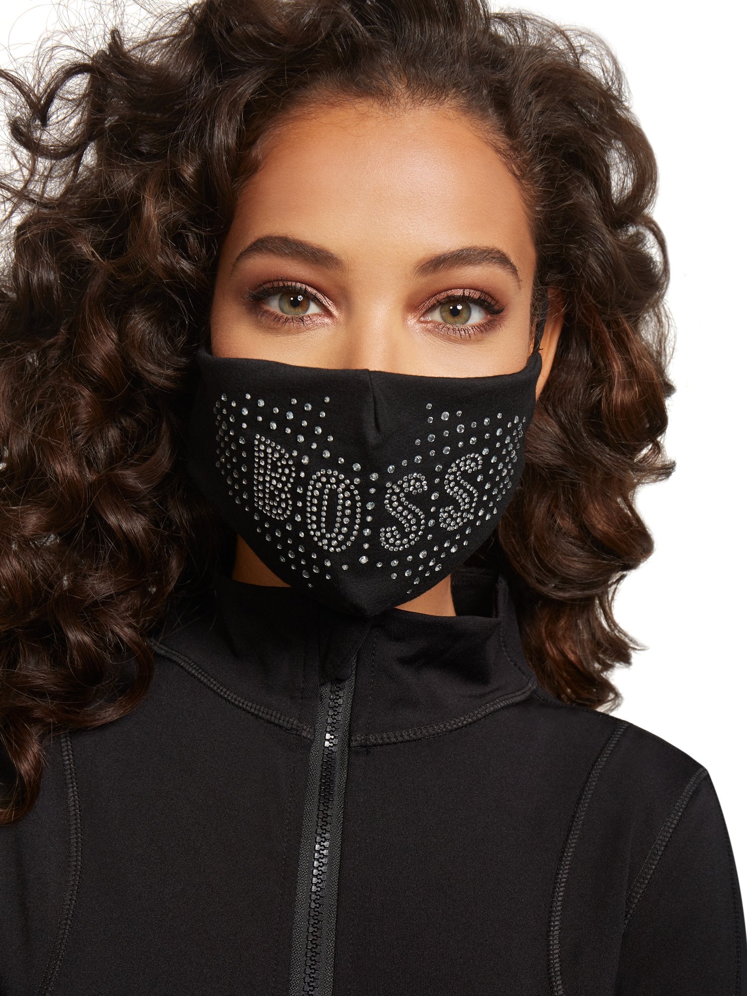 'Boss' Stud Face Mask – New York & Company