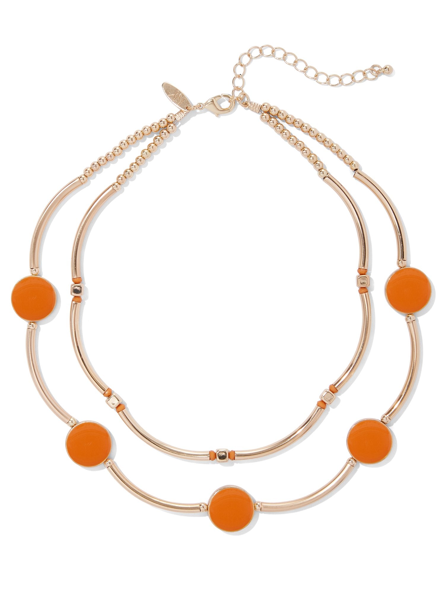 Goldtone Layered Collar Necklace – New York & Company