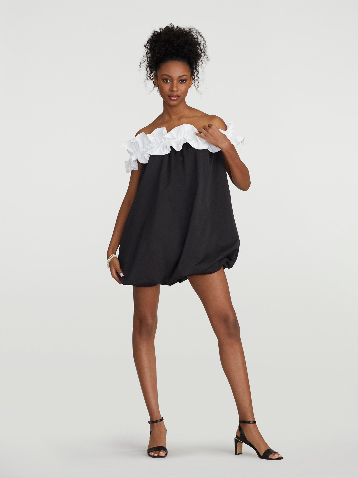 Jahzara Off-The-Shoulder Bubble Dress – New York & Company