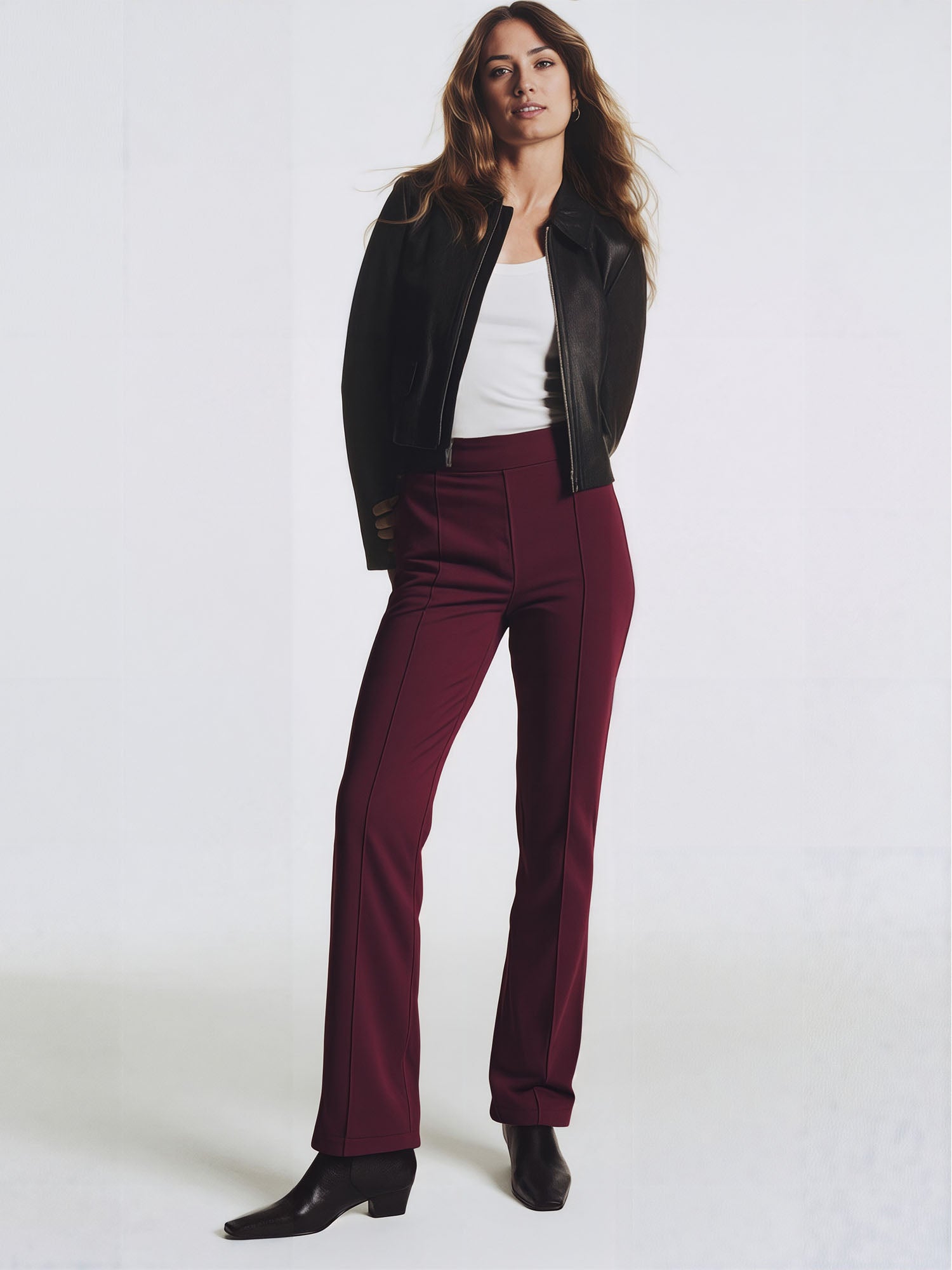 Ponte Bootcut High Rise Pant – New York & Company